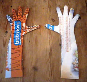 DIY finger puppet storage - an upcycled cardboard tutorial ...