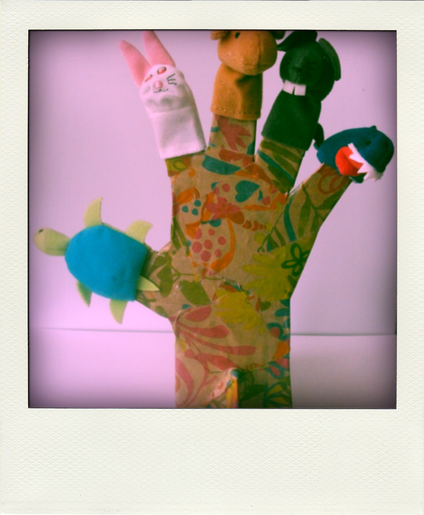 DIY finger puppet storage - an upcycled cardboard tutorial ...