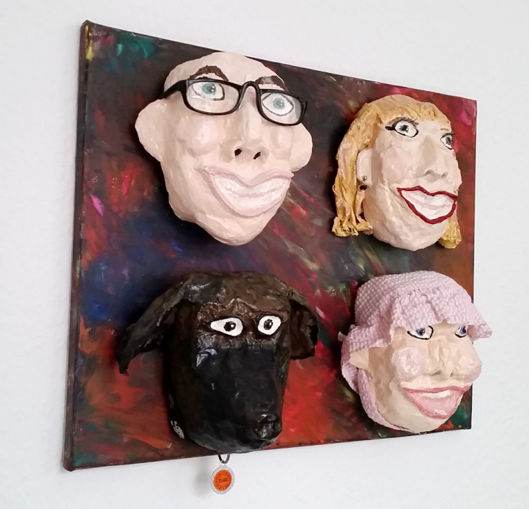 Creepy Caricatures: a DIY 3D papier mache portrait tutorial by Sheri ...