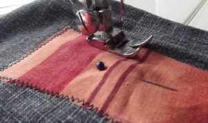 The DIY Upcycled Denim Rug Rat Backpack Tutorial by Sheri Pavlovic