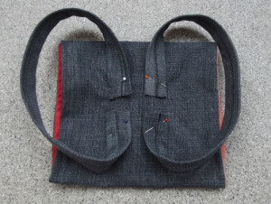 Upcycled Denim Rug Rat Backpack Tutorial
