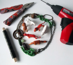 make a (silly) statement with my DIY animal necklace by Sheri Pavlovic
