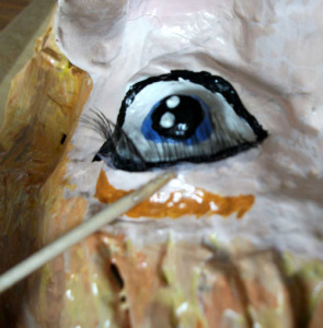 Creepy Caricatures: a DIY 3D papier mache portrait tutorial by Sheri ...