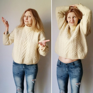 how to stretch a shrunken sweater