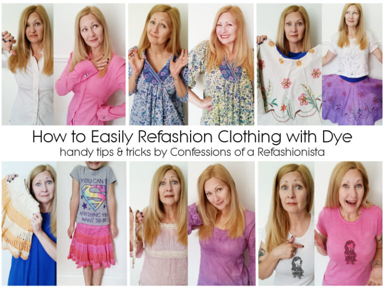 How to Easily Refashion Clothing with Dye by CoaR