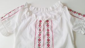 Embroidered Vintage DIY Dress Tutorial by Confessions of a Refashionista