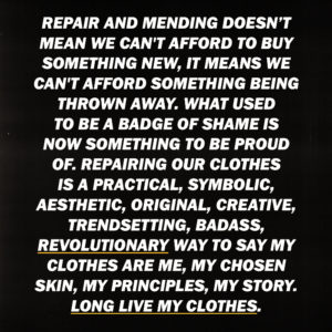 Fashion Revolution Fanzine: Loved Clothes Last - Confessions of a ...