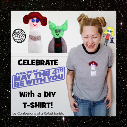 Celebrate May the 4th with my DIY T-shirt Tutorial by Sheri Pavlovic