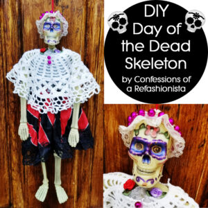 DIY Day of the Dead Skeleton - Confessions of a Refashionista