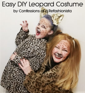 Easy DIY Leopard Costume - Confessions of a Refashionista