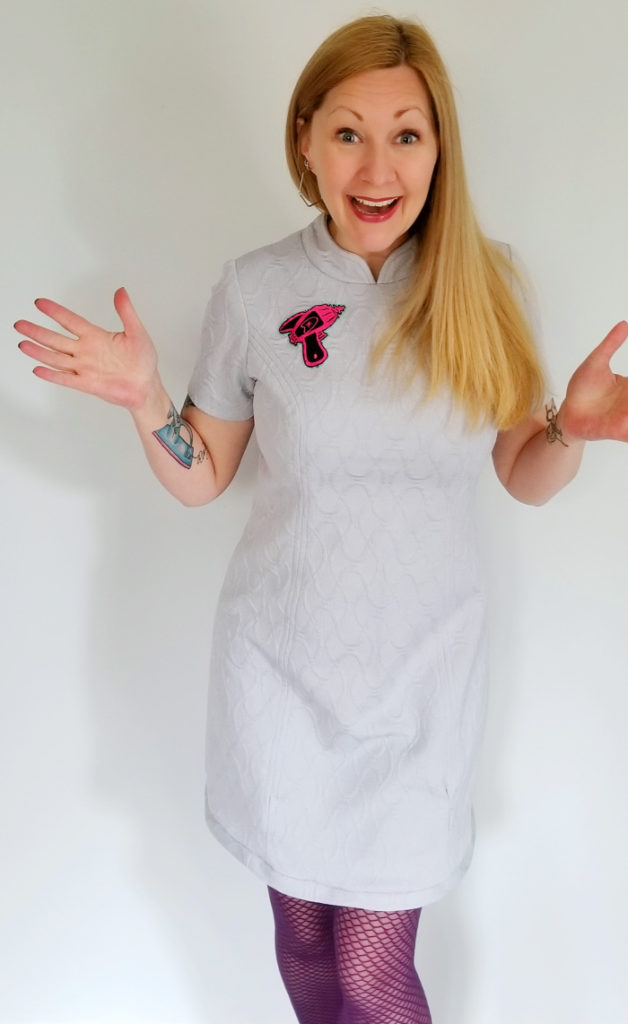 How to easily make a dress longer - Confessions of a Refashionista